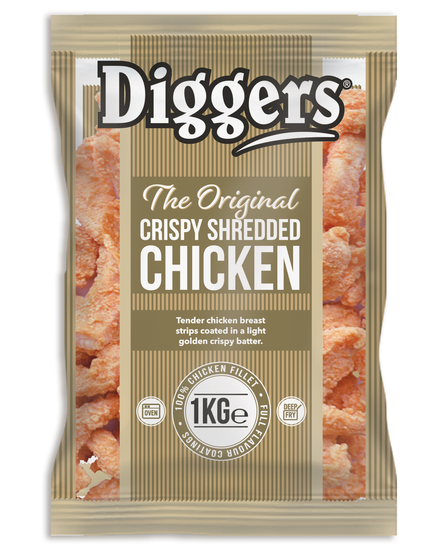 DIGGER SHREDDED CHICKEN 1KG - Restaurant Wholesale