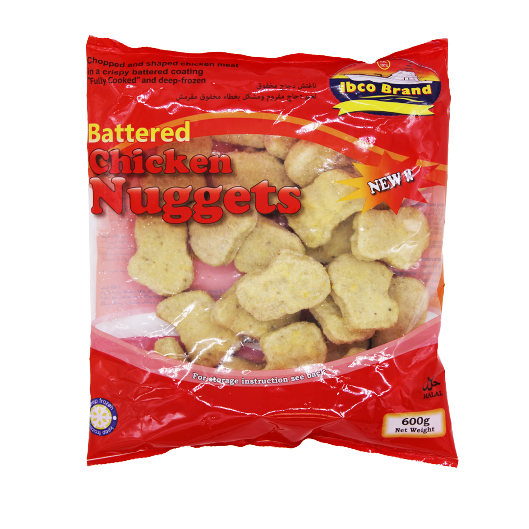 IBCO BATTERED CHICKEN NUGGETS 600G - Restaurant Wholesale