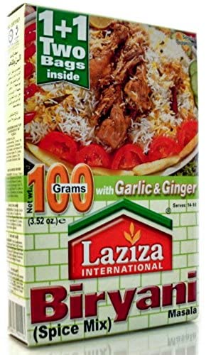 LAZIZA BIRYANI MASALA 100G - Restaurant Wholesale