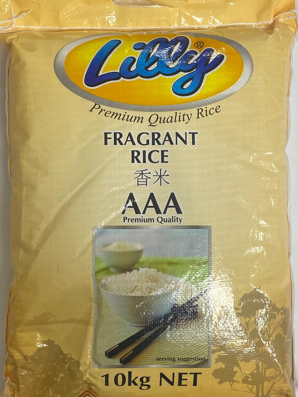 LILLY JASMINE RICE 10KG - Restaurant Wholesale