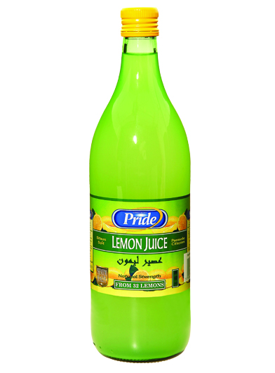 PRIDE LEMON JUICE 1L - Restaurant Wholesale