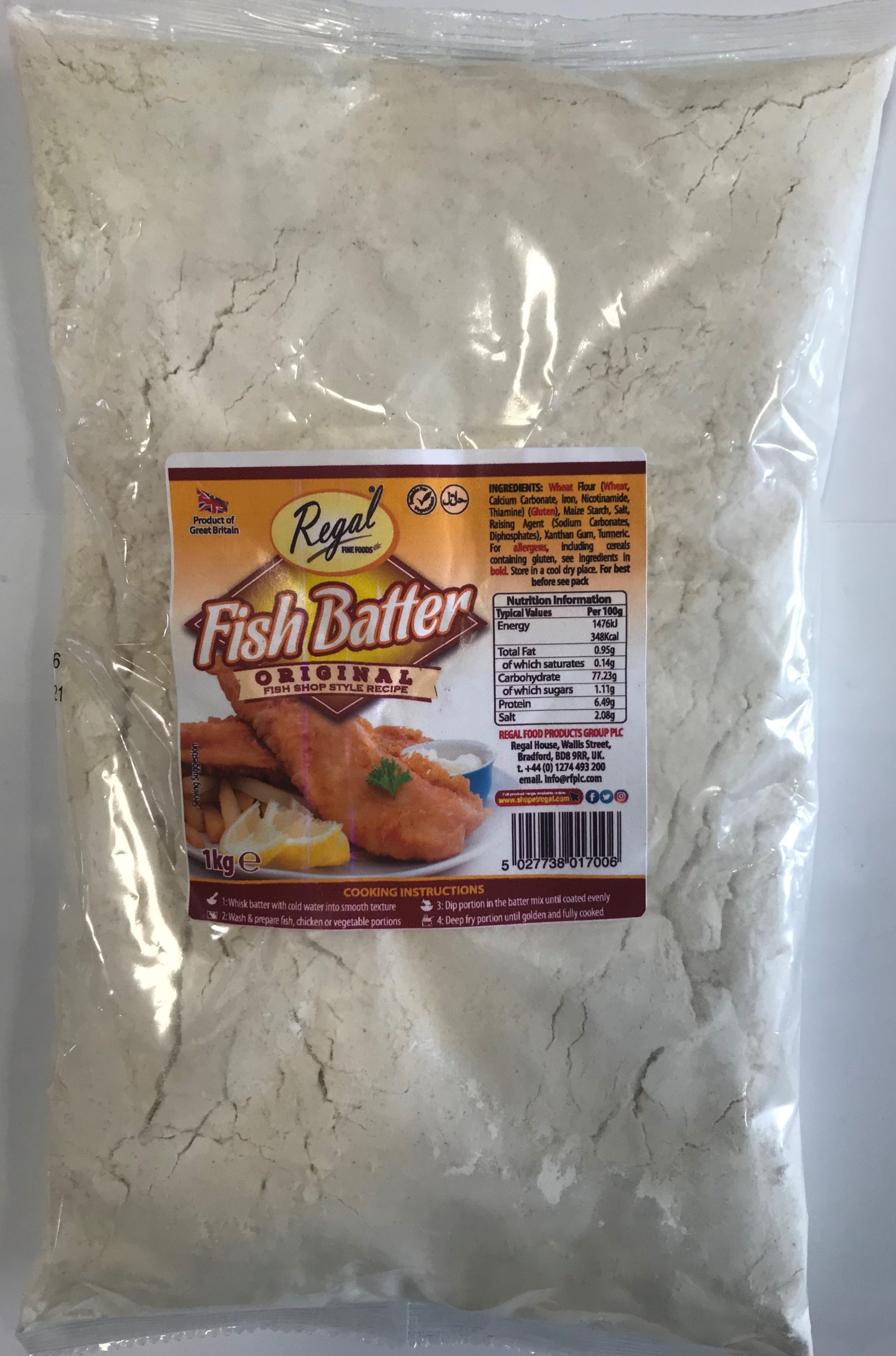 REGAL CHIP SHOP BATTER 1KG - Restaurant Wholesale