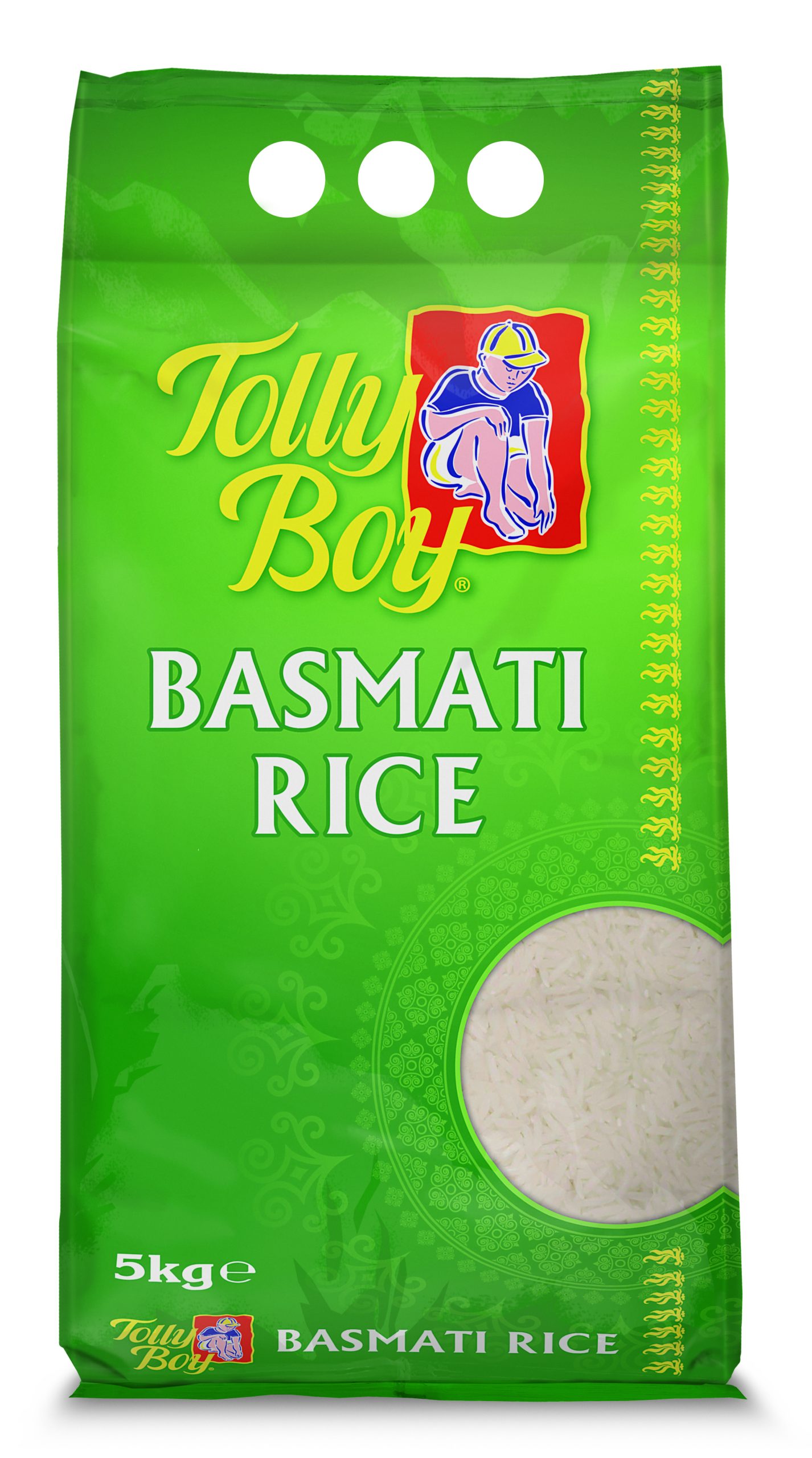 TOLLY BOY BASMATI RICE 5KG - Restaurant Wholesale