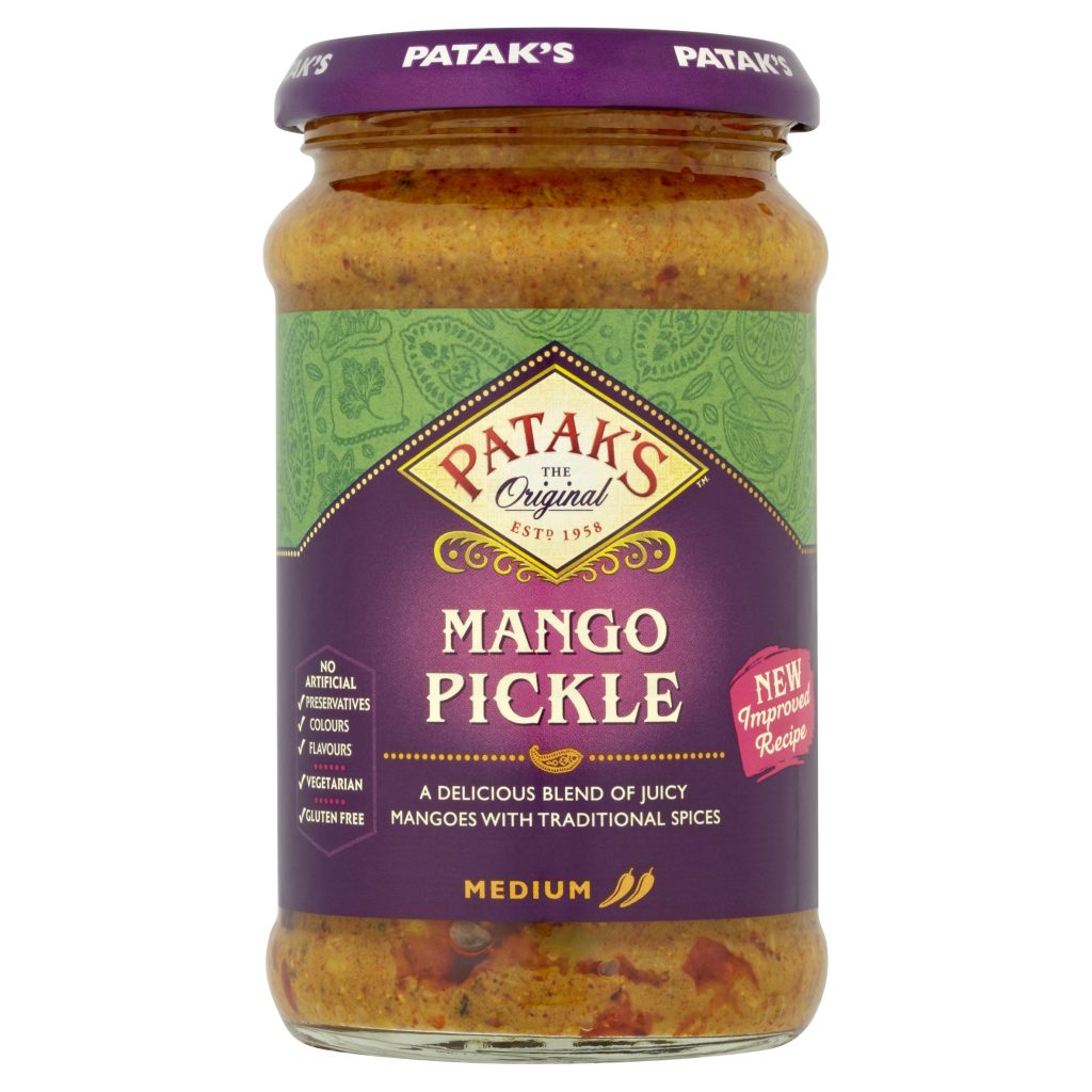 PATAKS MANGO PICKLE MED 283G - Restaurant Wholesale