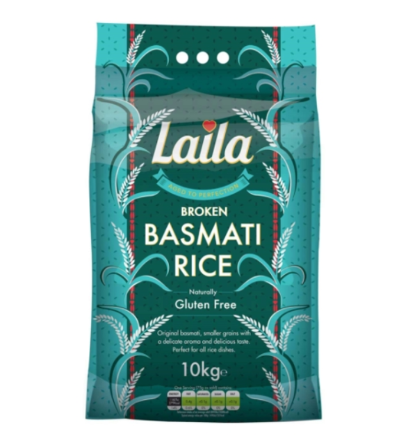 LAILA BROKEN RICE 10KG - Restaurant Wholesale