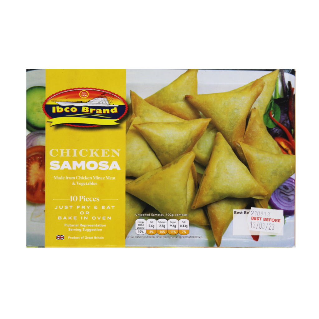 IBCO CHICKEN SAMOSA 18x1x320 - Restaurant Wholesale