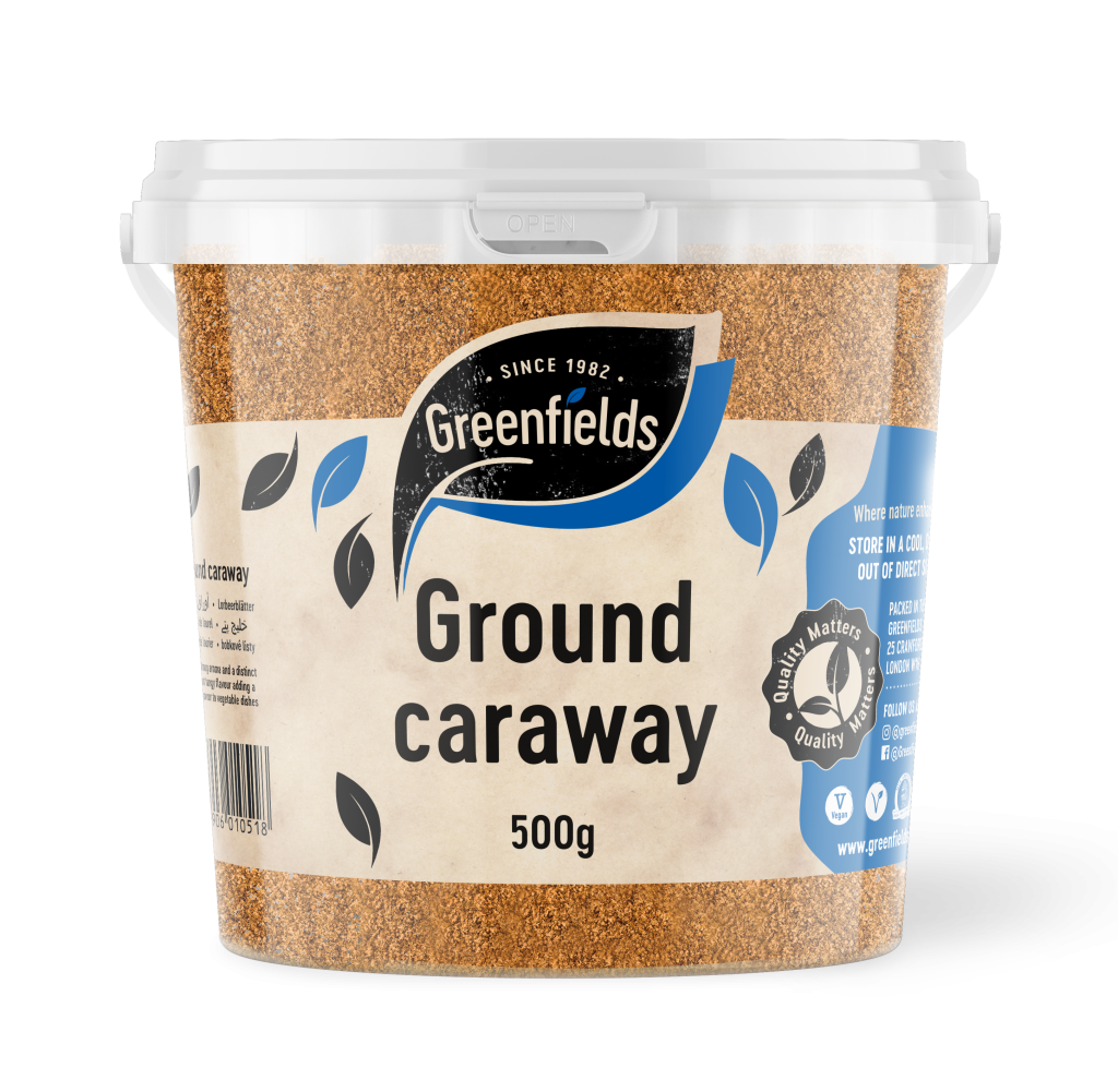 GREENFIELDS GROUND CARAWAY 500G - Restaurant Wholesale